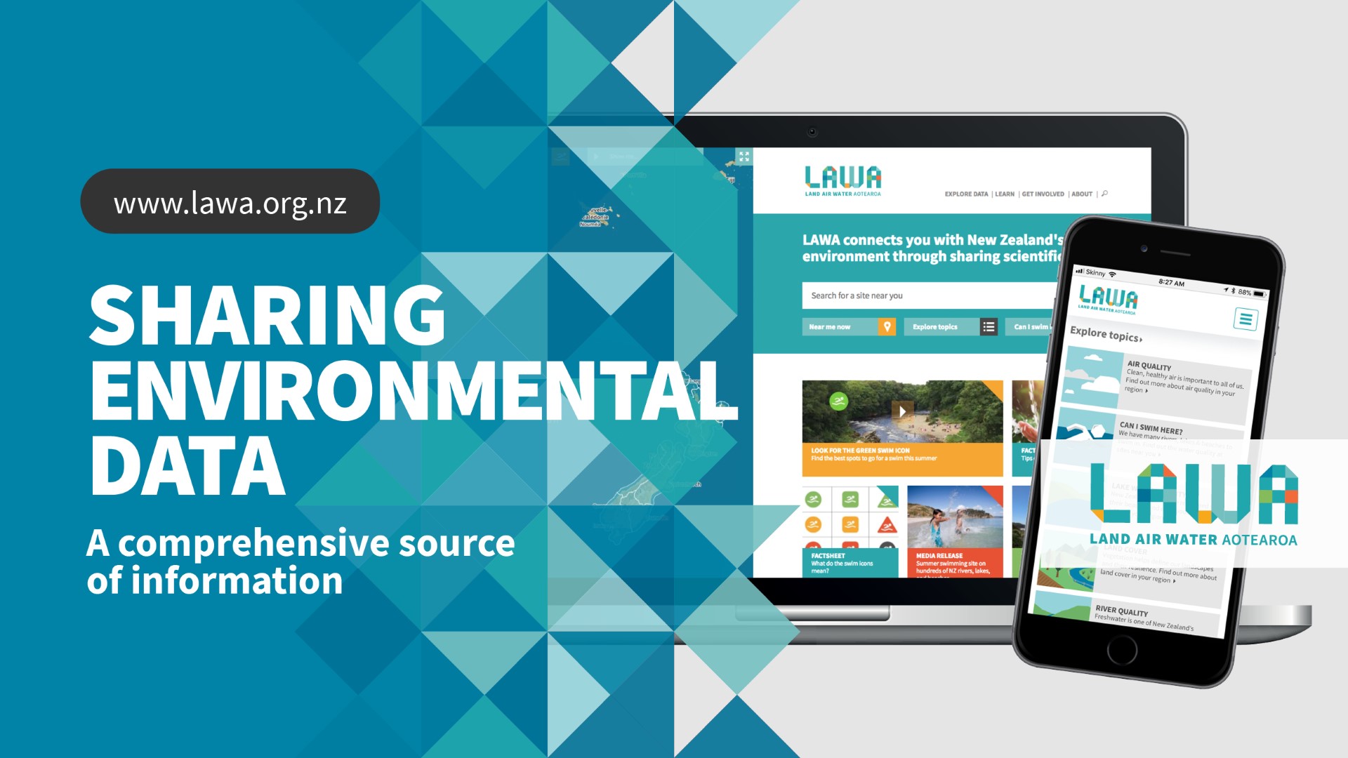 Land, Air, Water Aotearoa (LAWA) - The homepage