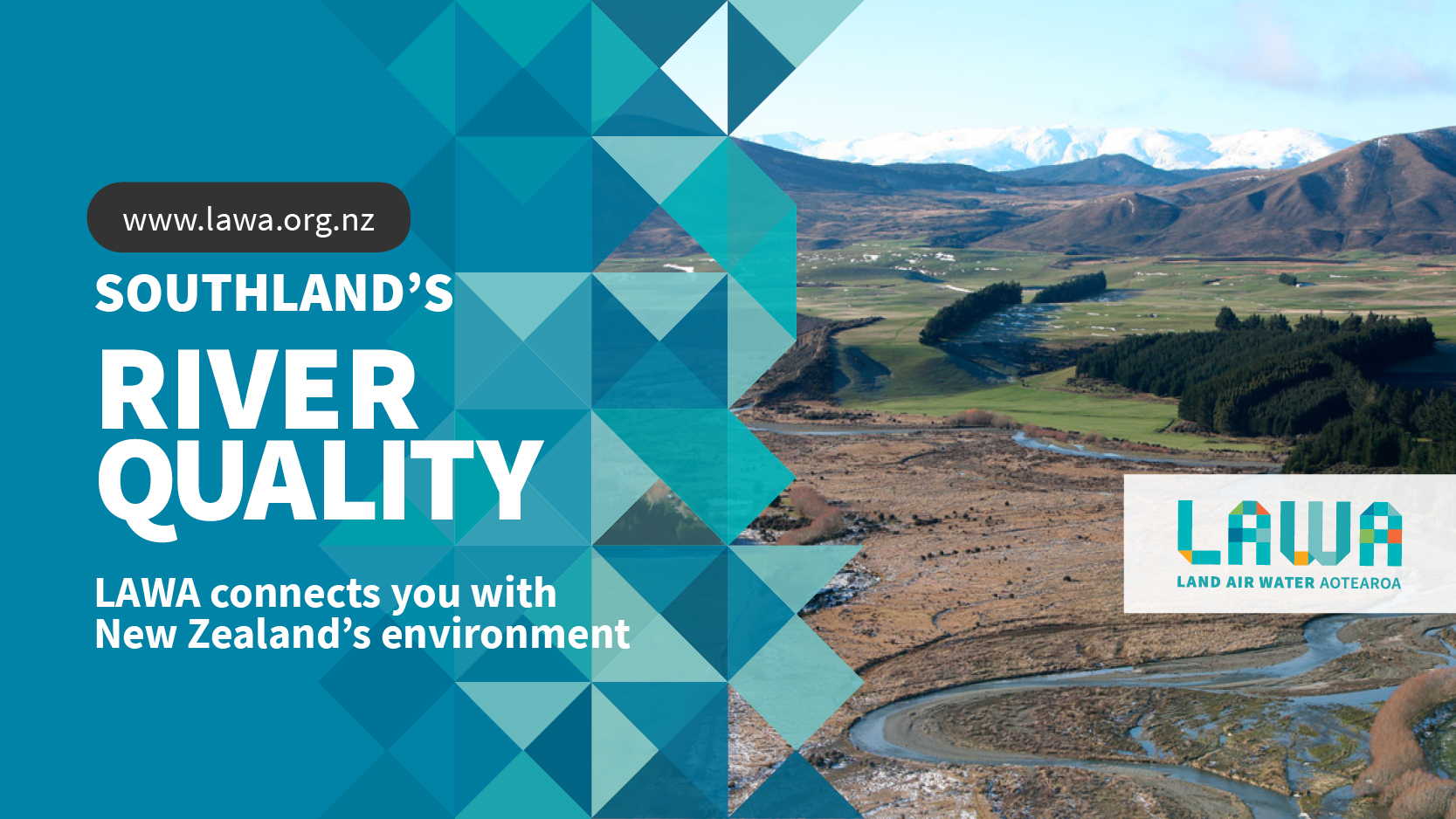 Land, Air, Water Aotearoa (LAWA) - River Quality